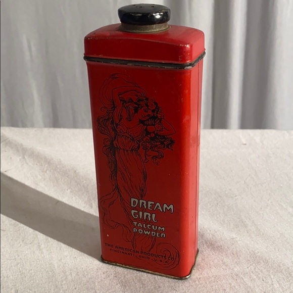 Accents | Dream Girl Vintage Talcum Powder Can | Poshmark